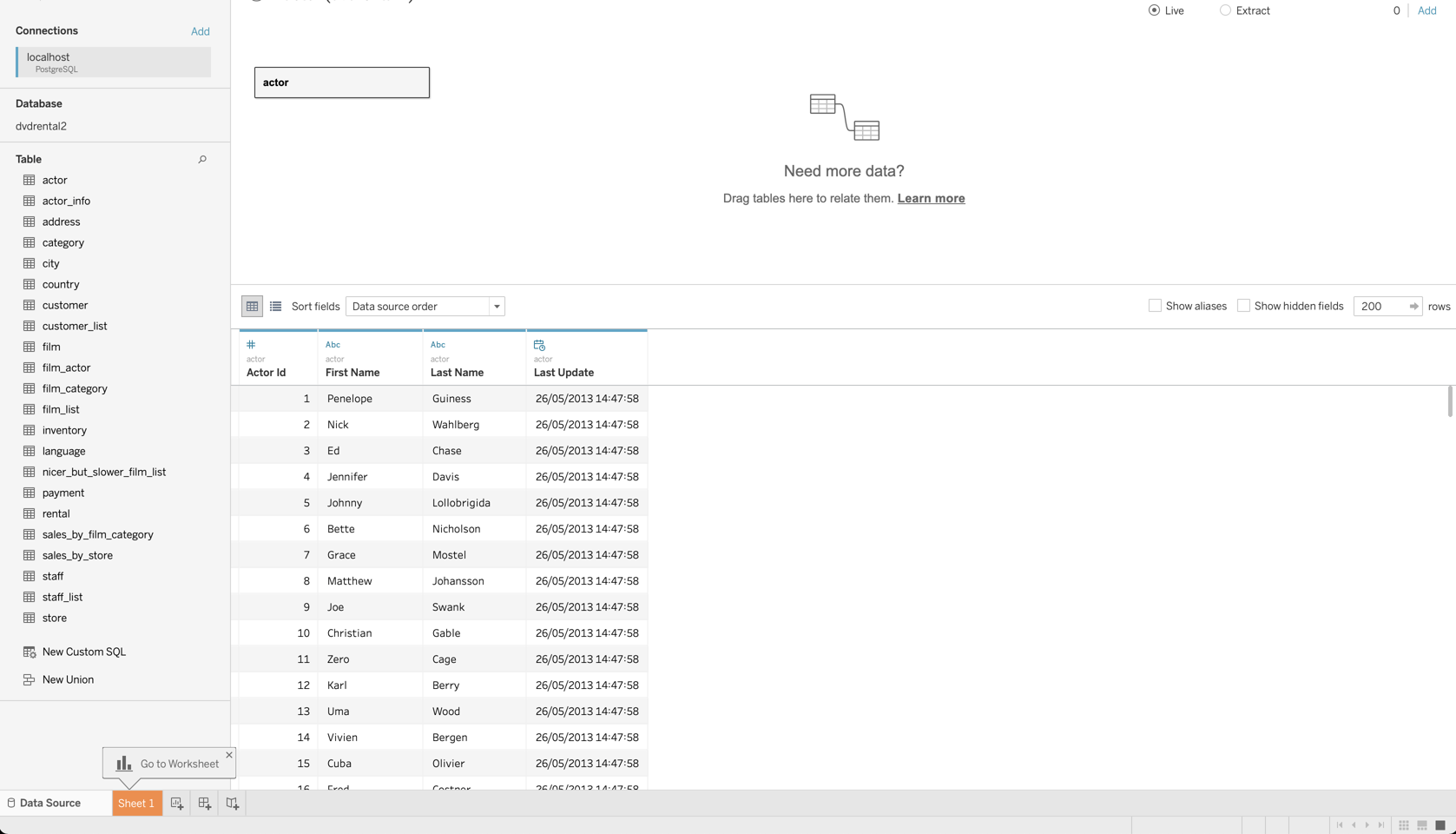 Tableau And Postgresql How To Make Them Work Together 1127